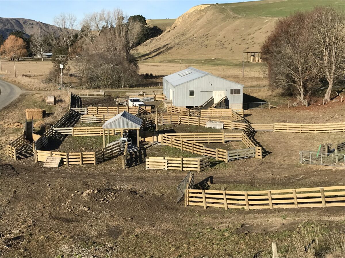 Designing, sizing and installing stockyards